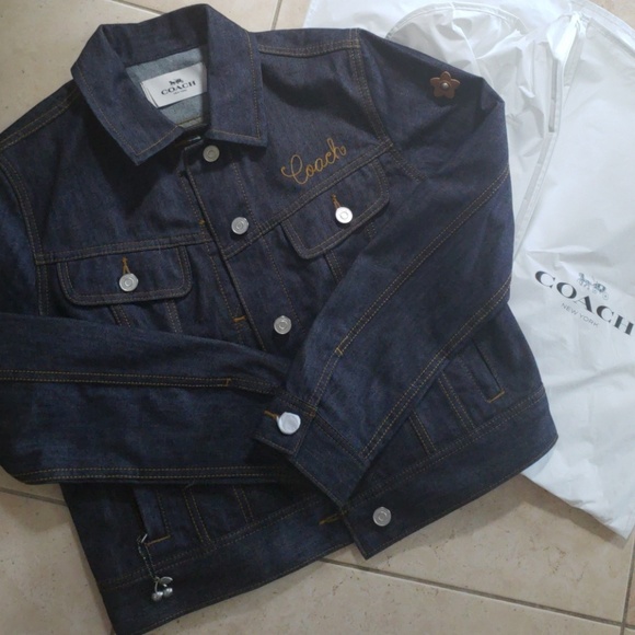 Coach | Jackets & Coats | Coach Everyday Jean Jacket Nwt M 395 Sold Out ...